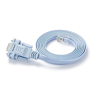 OIKWAN DB9 to RJ45 Console Cable,Compatible with Cisco Routers Switches Firewalls CAB-CONSOLE-RJ45