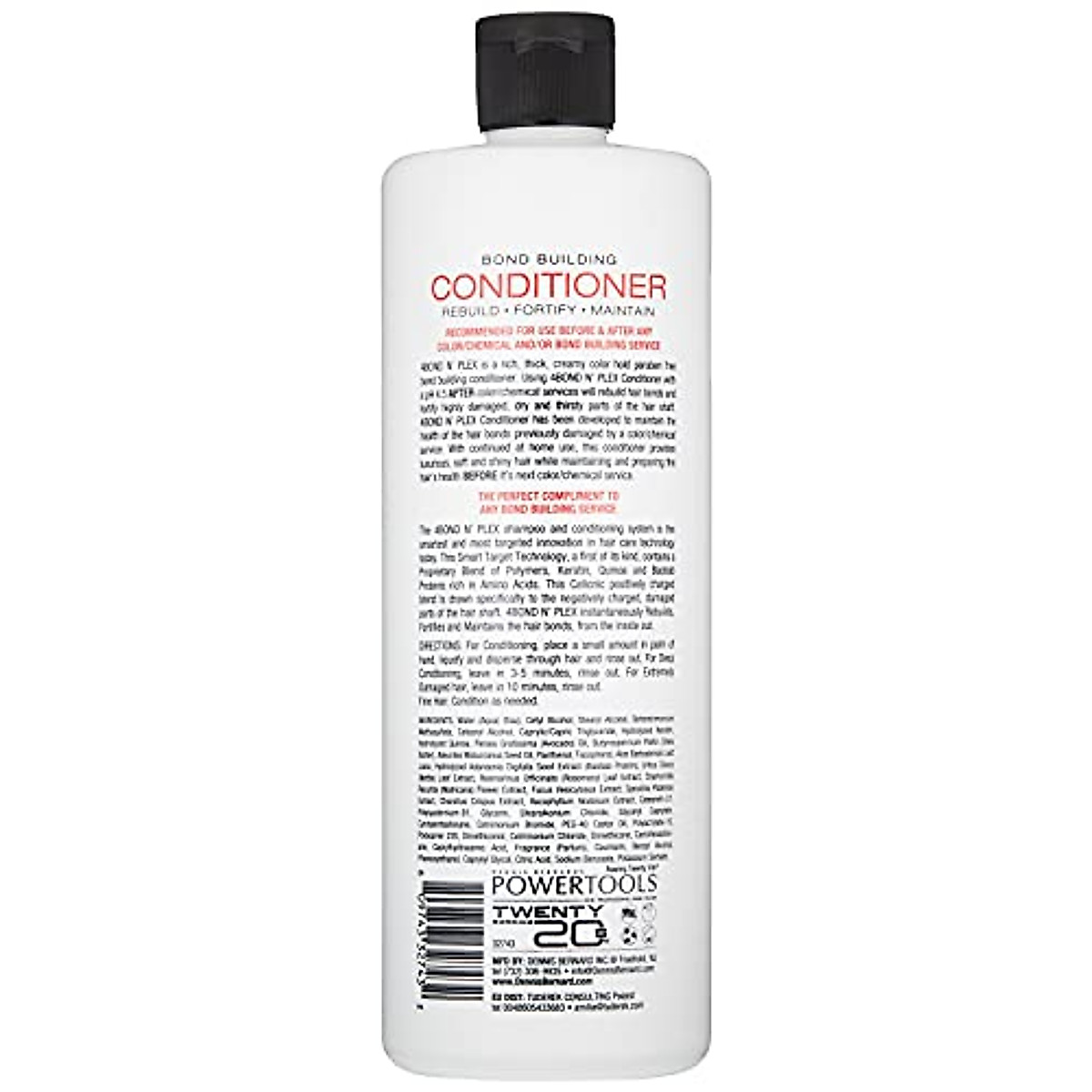 POWERTOOLS 4BOND Bond Building Conditioner | Restore Damaged Hair | Contains Advanced Polymers, Keratin, Baobab & Quinoa Proteins (26 Fl Oz)