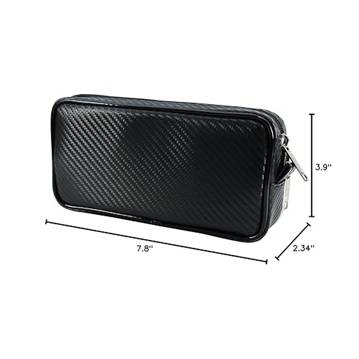 クツワ Kutsuwa 787PMBK Puma Pen Case, Color Carbon