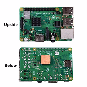 GeeekPi Fan for Raspberry Pi - 30x30x7mm DC 5V Brushless CPU Cooling Fan with 7PCS Heatsink for Pi 4 Model B, 3B+, 3 & Retroflag NESPI CASE Plus (1-Pack)