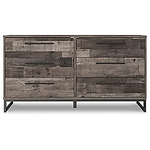 Signature Design by Ashley Neilsville 6 Drawer Dresser, Dark Brown
