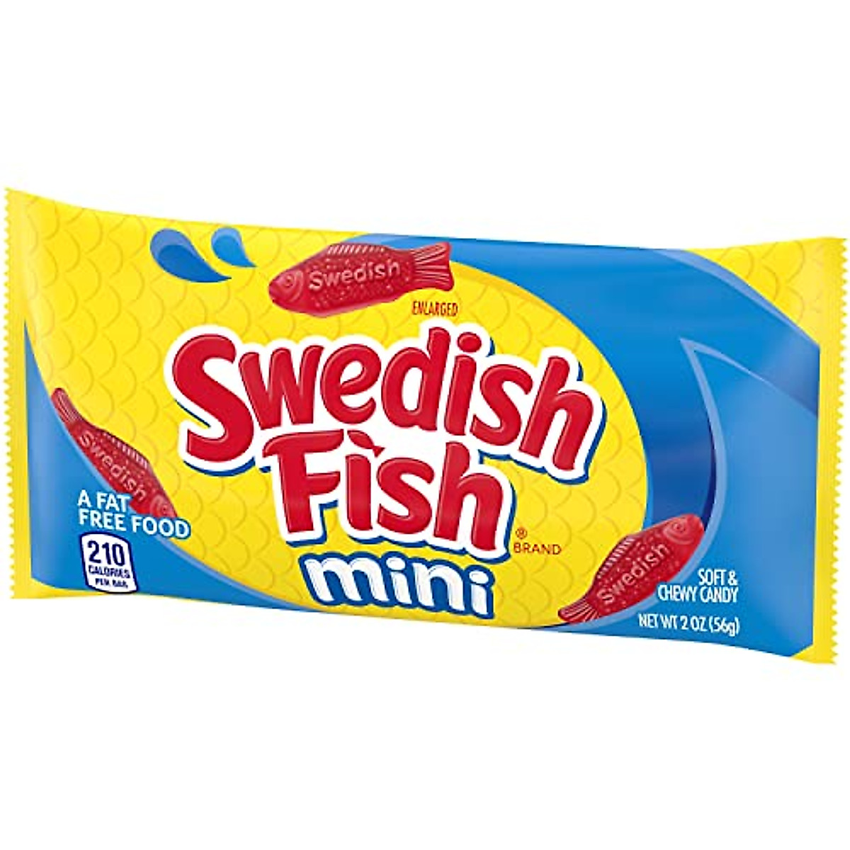 SWEDISH FISH Mini Soft & Chewy Candy, Easter Candy, 24 - 2 oz Bags