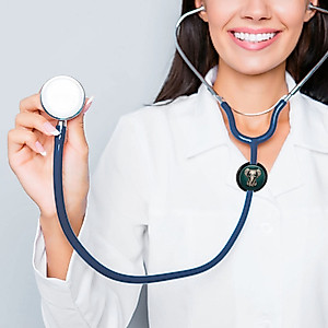AOOF Stethoscope Tag,Steth ID Tag,Nurse Badge(Elephant)