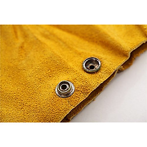 Joyutoy 24" Welders Sleeve Leather, Brown with Shoulder Extension,Heat Resistant (Sleeves 3)