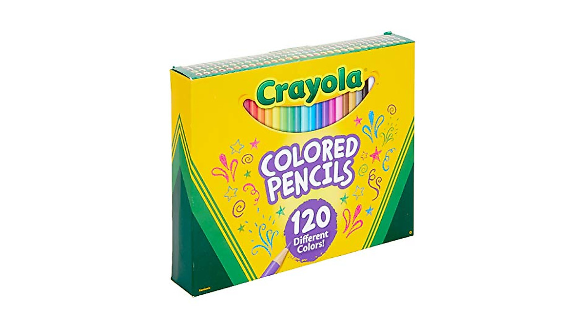 Crayola Colored Pencils Set (120ct) for Artists & Coloring Fans