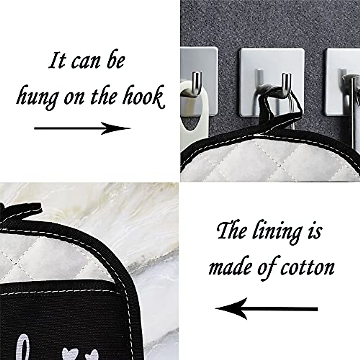 LEVLO Stars Fans Gift Don't Be All Uncool Pot Holder Housewives Gifts (Don't Be All Uncool)