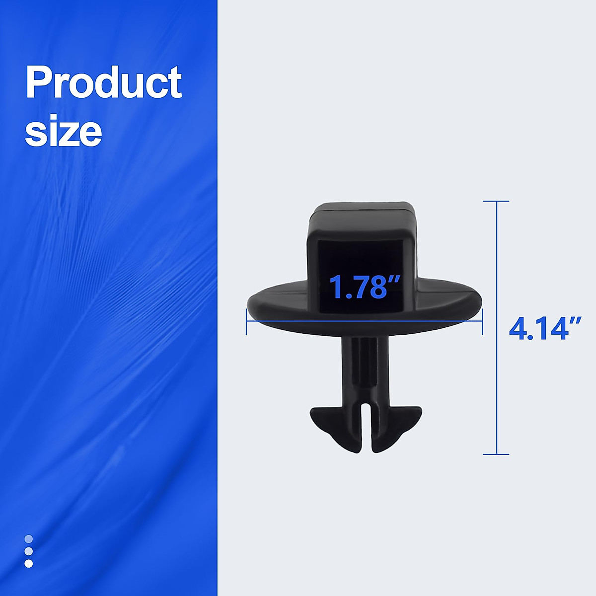 4 PCS Air Cleaner Cap Knob Compatible with Lawn Tractor 123P02, 123P32, 115P02 and Models 115P02-0008-H5, 115P02-0011-H5, 123P02-0002-H5, Replacement Knob Part Number 597244