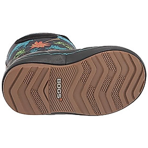 BOGS Classic II Snow Boot, Black Multi, 2 US Unisex Big Kid