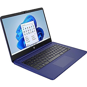 HP Newest 14" Ultral Light Laptop for Students and Business, Intel Quad-Core N4120, 16GB RAM, 192GB Storage(64GB eMMC+128GB Ghost Manta SD), 1 Year Office 365, Webcam, HDMI, WiFi, USB-A&C, Win 11