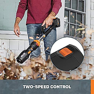 WORX 20V LEAFJET Cordless Leaf Blower with Power Share Brushless Motor - WG543 (Battery & Charger Included)
