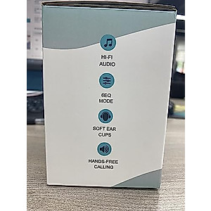 Uliptz Wireless Bluetooth Headphones, 65H Playtime, 6EQ Sound Modes, HiFi Stereo Over Ear Headphones with Microphone, Foldable Bluetooth 5.3 Headphones for Travel/Office/Cellphone/PC (Rose Gold)