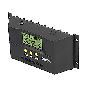 CM3024Z PWM Solar Controller LCD Display Solar Panel Intelligent Regulator 12V 24V(20A)