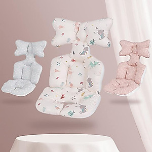 SEADEAR Winter Warm Stroller Seat Liners Baby Seat Pad Liner For Stroller Soft And Breathable Car High Chair Cushion Universal Baby Stroller Cushion