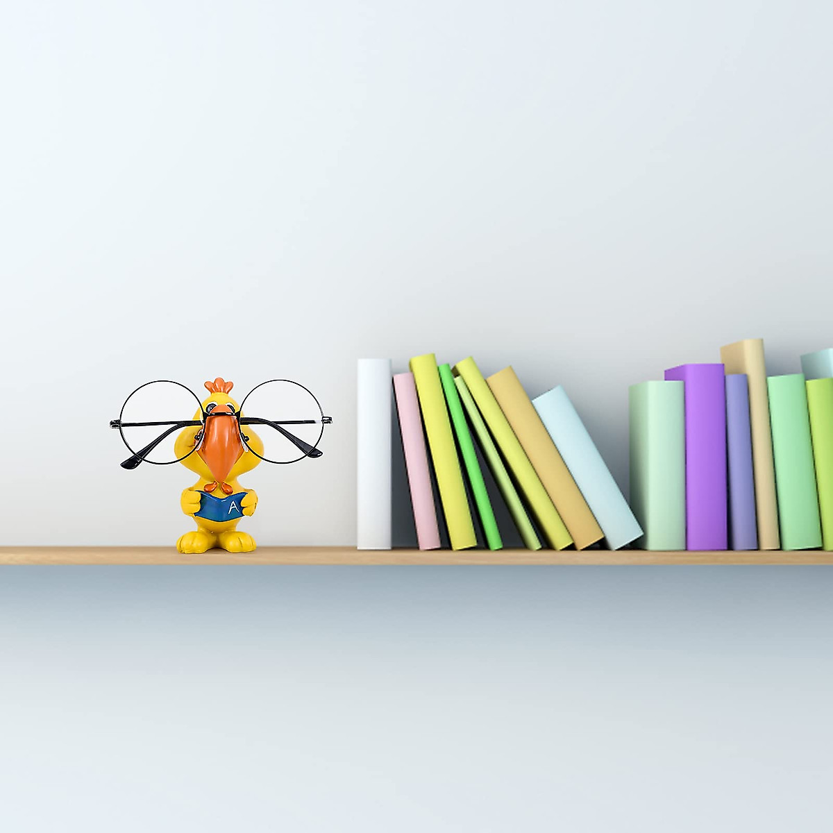 Sempoda Cute Animal Glasses Holder, Resin Funny Decorative Eyeglass Holder, Creative Koala and Cute Big Mouth Glasses Holder Stand for Home Office Desktop Decoration