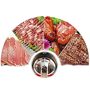 Kitneed Small Portable Gas Grill - 2 Burner Table Top Liquid Gas Grill Stainless Steel Outdoor Camping Grill with Adjustable Lifting Grill for Camping Picnics Patio Garden Outdoor Cooking BBQ