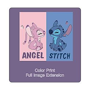 Cute Stitch Water Bottle,Cartoon Anime Water Bottle Cup with Straw,Quick Open Insulated Bottle for Girls 480ml (A)