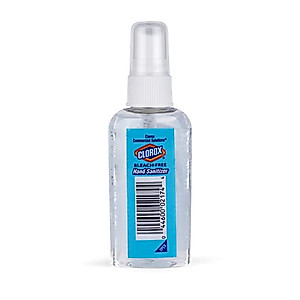 Clorox Commercial Solutions Backpack Essentials Hand Sanitizer Kit | Includes Liquid Hand Sanitizer Spray, 2 oz & Liquid Hand Sanitizer with Pump, 16.9 oz | FDA Registered Clorox Hand Sanitizers