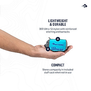 Sea to Summit Ultra-Sil Reusable Shopping Bag, HighRise Grey