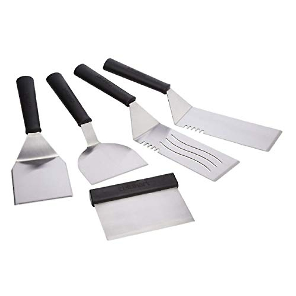 Cuisinart 5-Piece Stainless Steel BBQ Tool Set for Gourmet Outdoor Grilling
