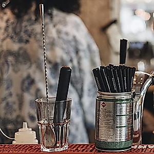 Mixing Spoon（2021 New）Bar Spoons 12 Inch Cocktail Spoon Stainless Steel Spiral Long Handle Tall Spoon Drink Mixing Spoon Silver 2pcs