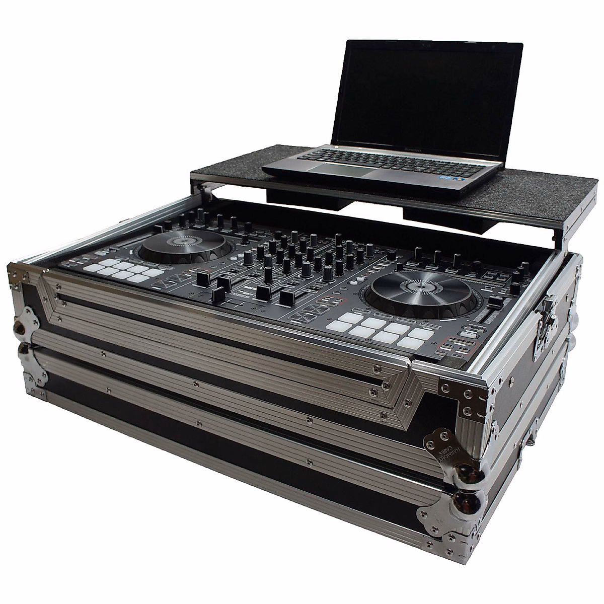 Harmony Audio DJ Custom Case HCMC7000LT Flight Glide Laptop Stand Compatible with Denon MC7000