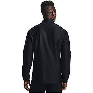 Under Armour Men's Challenger Track Jacket, Black (001)/White, XX-Large