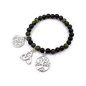 J.C. Walsh & Sons Irish Connemara Marble Stretch Bracelet