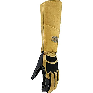 IRONCAT 9070LHO Goat and Cow Stick Welding Glove - Large, Pre-Curved Fingers, Kevlar Thread, Climax Aerogel Insulation