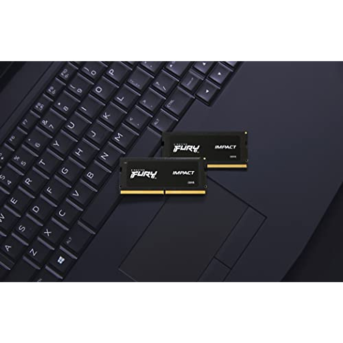 Kingston FURY Impact 32GB 4800MT/s DDR5 CL38 SODIMM XMP Ready (Kit of 2) KF548S38IBK2-32