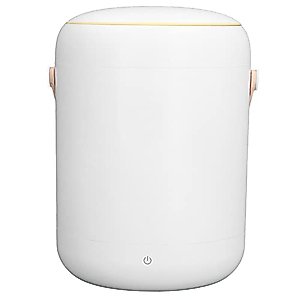 Portable Mini Washing Machine, Intelligent Underwear Washer 3L Capacity for Underwear,Socks, Apartments,Dorms,Students(White)