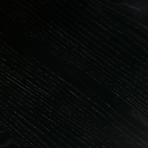 POLY & BARK Talia Dining Chair, Ash Wood, Black