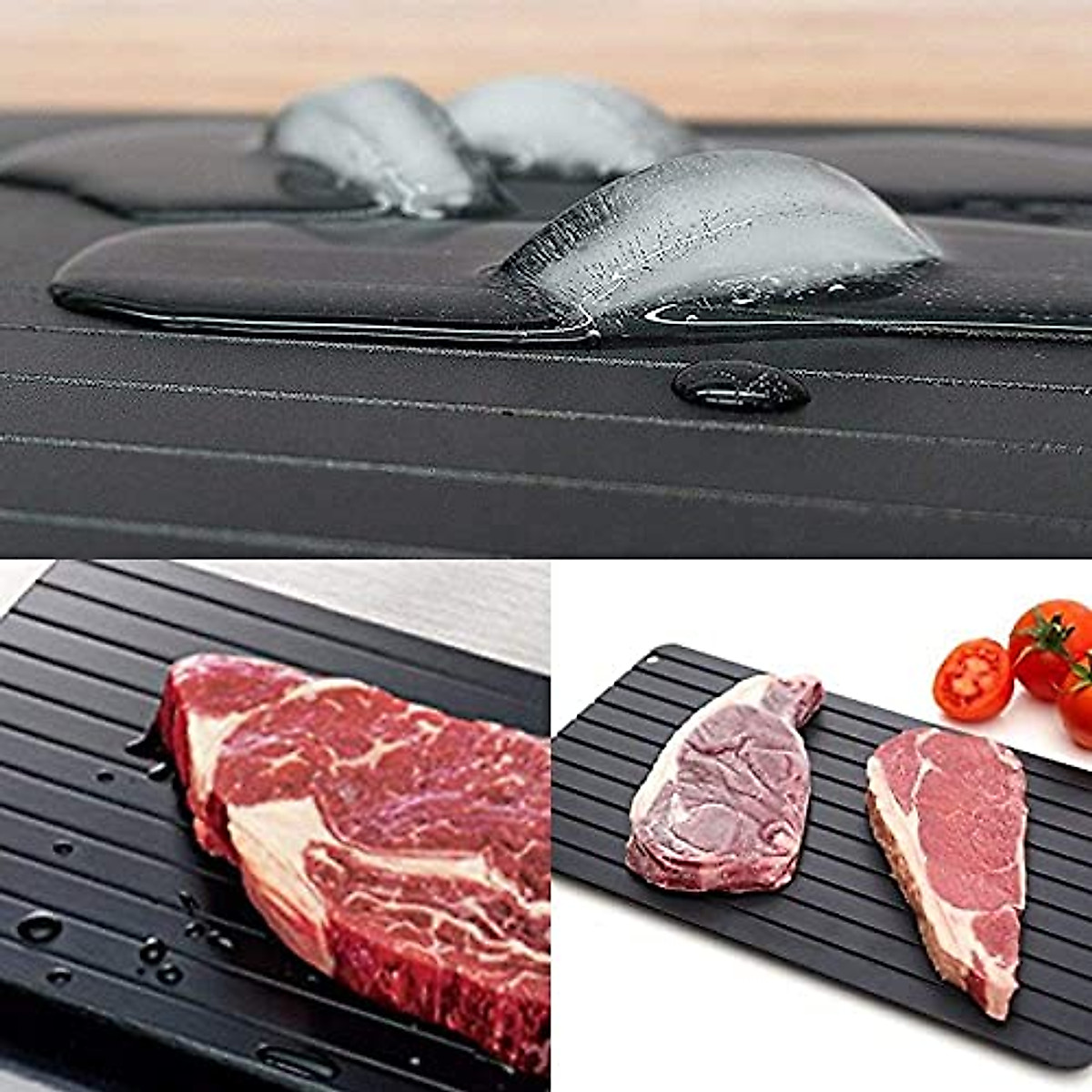 Defrosting Tray | Thawing Plate for Frozen Meat | Extra Large Meat Defroster Tray | No Electricity | Meat Thawing Board | Thawing Tray