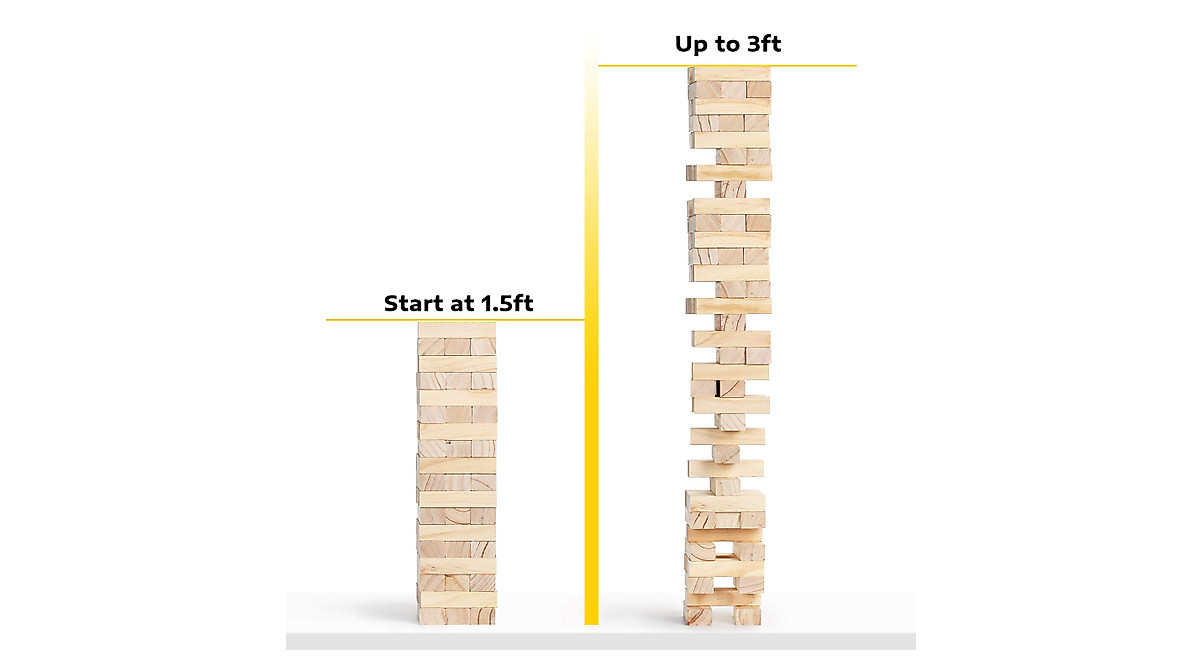 A11N Tumble Tower Game - Engage & Stack to Win