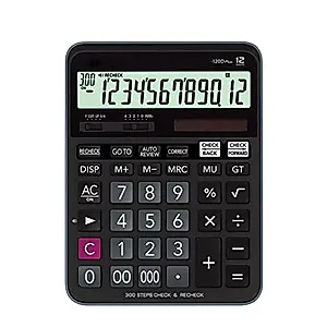 MJWDP Desktop Calculator Upgraded Office Calculator Financial Accounting Multifunctional Solar Energy