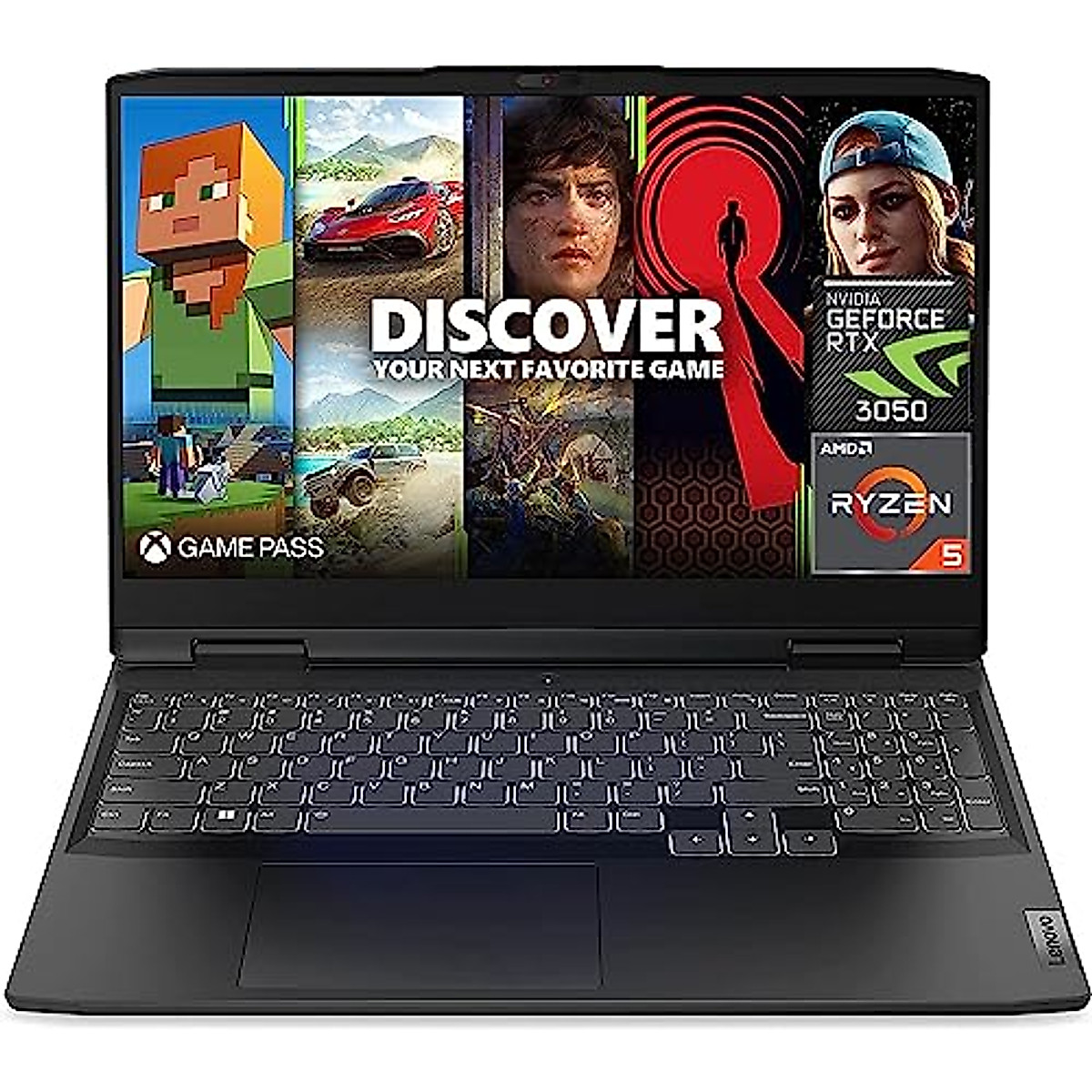 Lenovo 2023 IdeaPad Gaming 3 Gaming Laptop, 15.6" FHD Display, AMD Ryzen 5 6600H up to 4.5GHz, NVIDIA GeForce RTX 3050, 16GB DDR5 RAM, 512GB SSD, Wi-Fi 6, Bluetooth, Windows 11 Home, ‎Onyx Grey