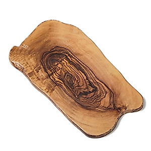 American Metalcraft OWM17 Mel Platter, Organic Olive Wood