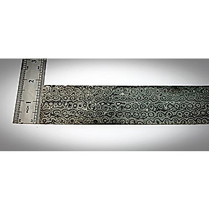 Poshland BLD-57 Damascus Steel bars - RAINDROP Pattern