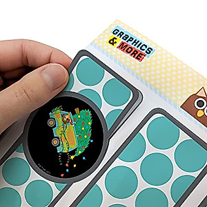 Scooby Mystery Machine Christmas Set of 3 Glossy Laminated Bookmarks