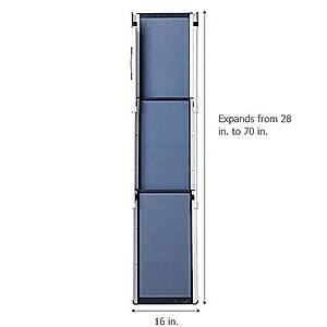 PetSafe Happy Ride Compact Telescoping Dog Ramp for Cars, Trucks, & SUVs - Extends 28 to 70 Inches, Portable Pet Ramp for Large Dogs, Non-Slip - Weighs Only 14 lb, Supports up to 300 lb