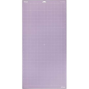 Cricut StrongGrip Cricut Cutting Mat 12in x 24in, Craft Cutting Mat for Maker & Explore, Use with Heavyweight Materials - Specialty Cardstock & More, Reusable, Clear Protective Film (1 Count)