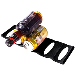 2Pcs Bottle Stacking Mat Can Stacker Kitchen Cabinet and Fridge Storage Rack Wine Bottles Holder