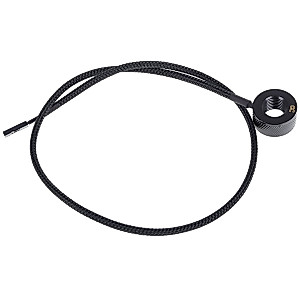 Alphacool 17363 Eiszapfen Temperature Sensor G1/4 IG/IG mit AG Adapter - deep Black Water Cooling Monitoring