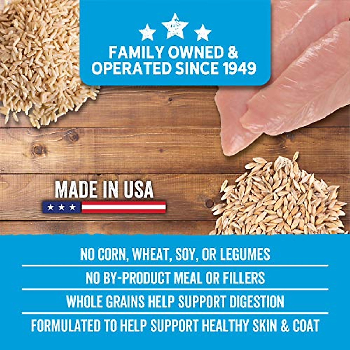 Evolve Pet Food Simply Six Chicken and Brown Rice Recipe Dog Food 4 lb. Bag