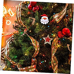 Totority Felt Applique Ornament Kits 10pcs Christmas Ornaments De para Merry Christmas Ornaments Felt Christmas Tree Ornament Merry Christmas Hanging Christmas Non-Woven Fabric Decoration