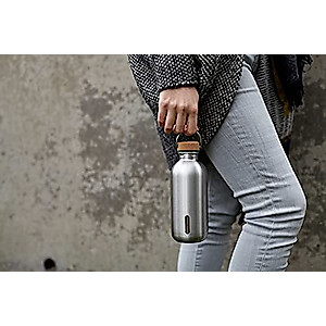 BLACK + BLUM BAM-WBB-S010 Steel Bottle, 600ml, Olive