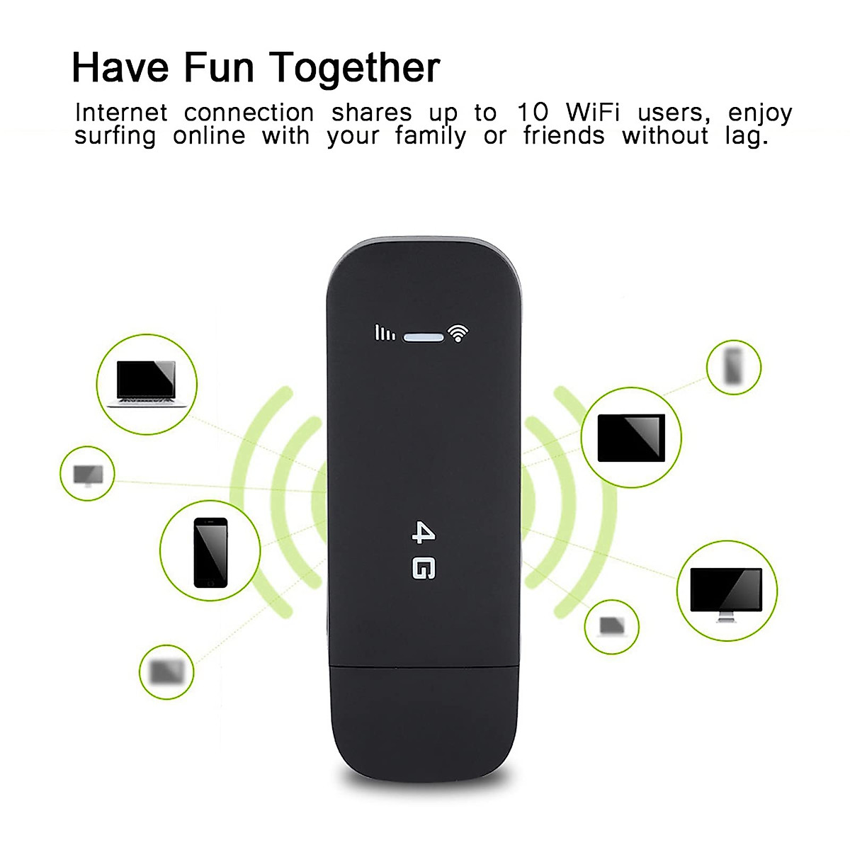 4G LTE Portable Pocket Hotspot Router, USB Router Adapter()