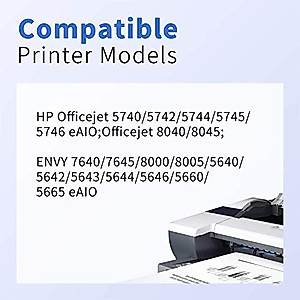 myCartridge SUPCOLOR Remanufactured Ink Cartridge Replacement for HP 63XL 63 XL to use with Envy 4520 4512 Officejet 3830 3883 5255 5258 4650 DeskJet 1112 3637 1110 3632 (2 Black)