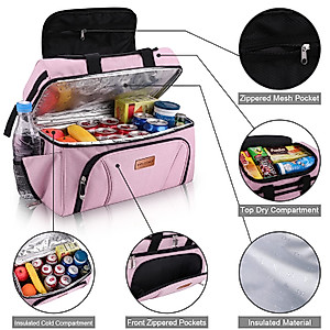 BALORAY Lunch Bag for Women Men Insulated Lunch Box, Large Insulated Leak-proof Water-Resistant Thermal Bento Bag