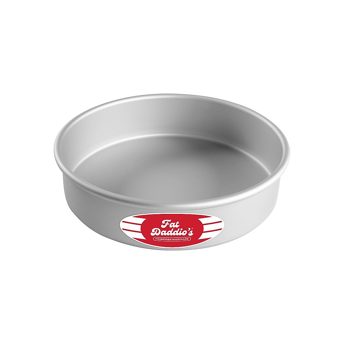 Fat Daddio's Anodized Aluminum Round Cake Pan, 8 x 2 Inch