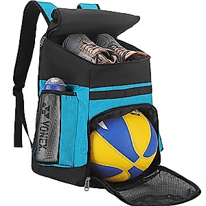 Hsmihair Basketball Backpack&Soccer Bag Youth Soccer backpack with Separate Ball holder & Shoes compartment, Best for Basketball, Volleyball,Football, Soccer,Gym,Swim Training.